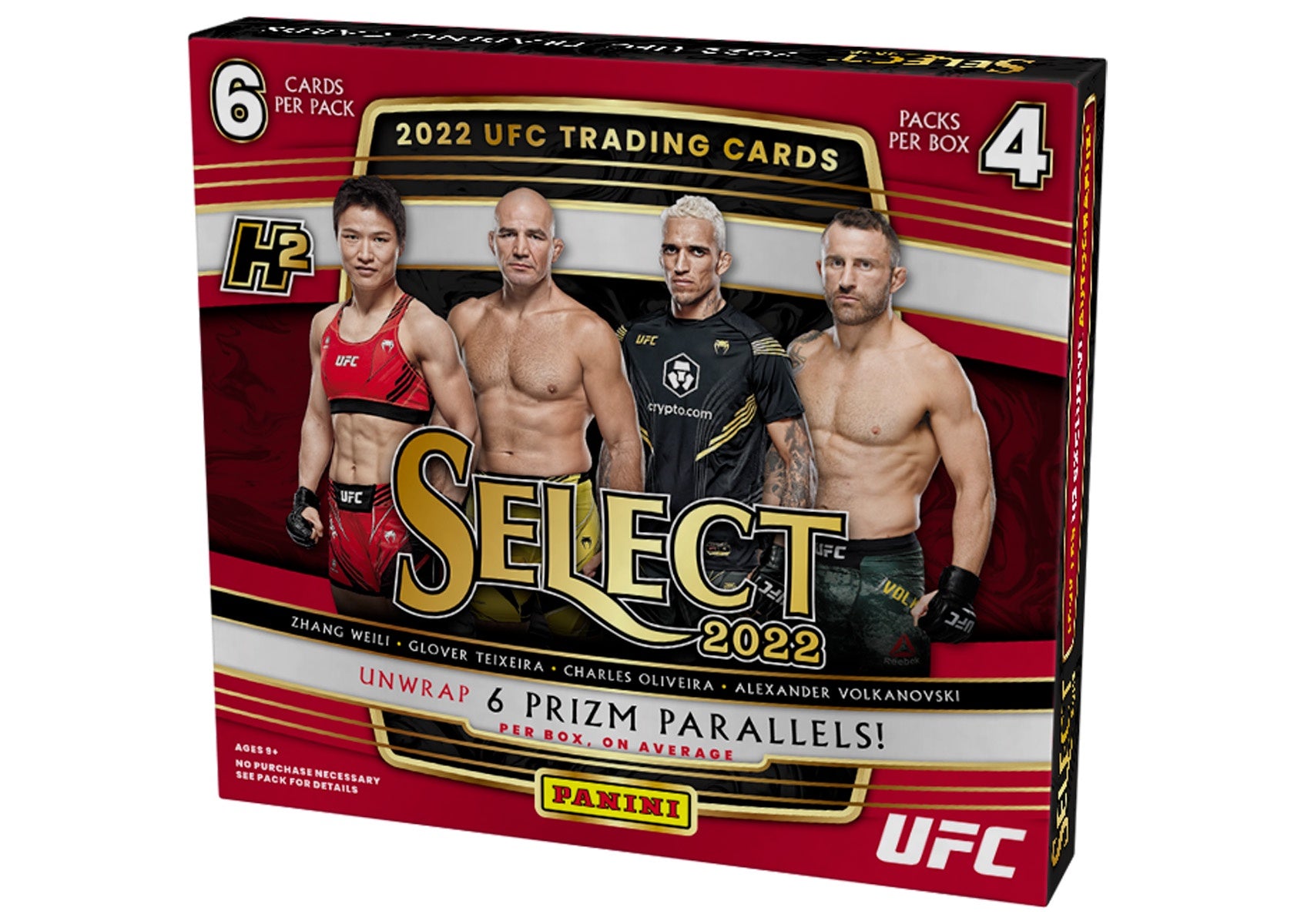 2022 Panini Select UFC H2 Box – Monmouth Sports Cards