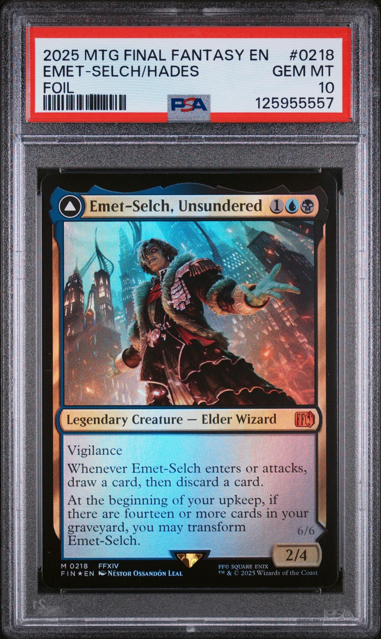 2025 Magic the Gathering Final Fantasy Foil Emet-Selch, Unsundered/Had ...