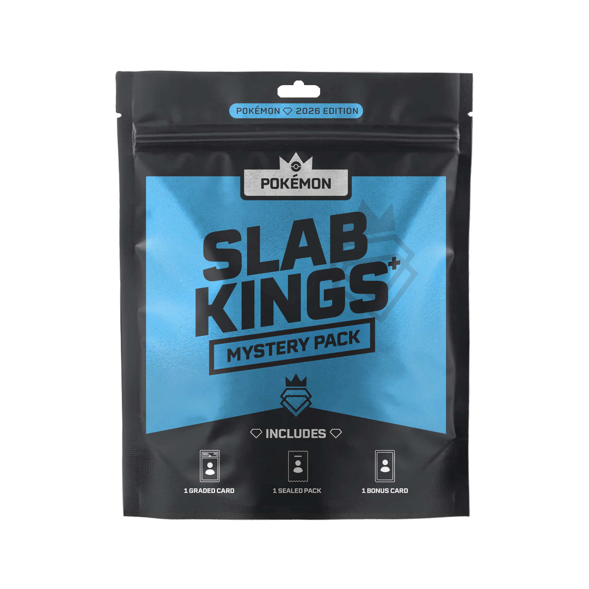 Slab Kings Plus - Pokemon Mystery Pack Graded Slab + Sealed Pokemon Pa ...