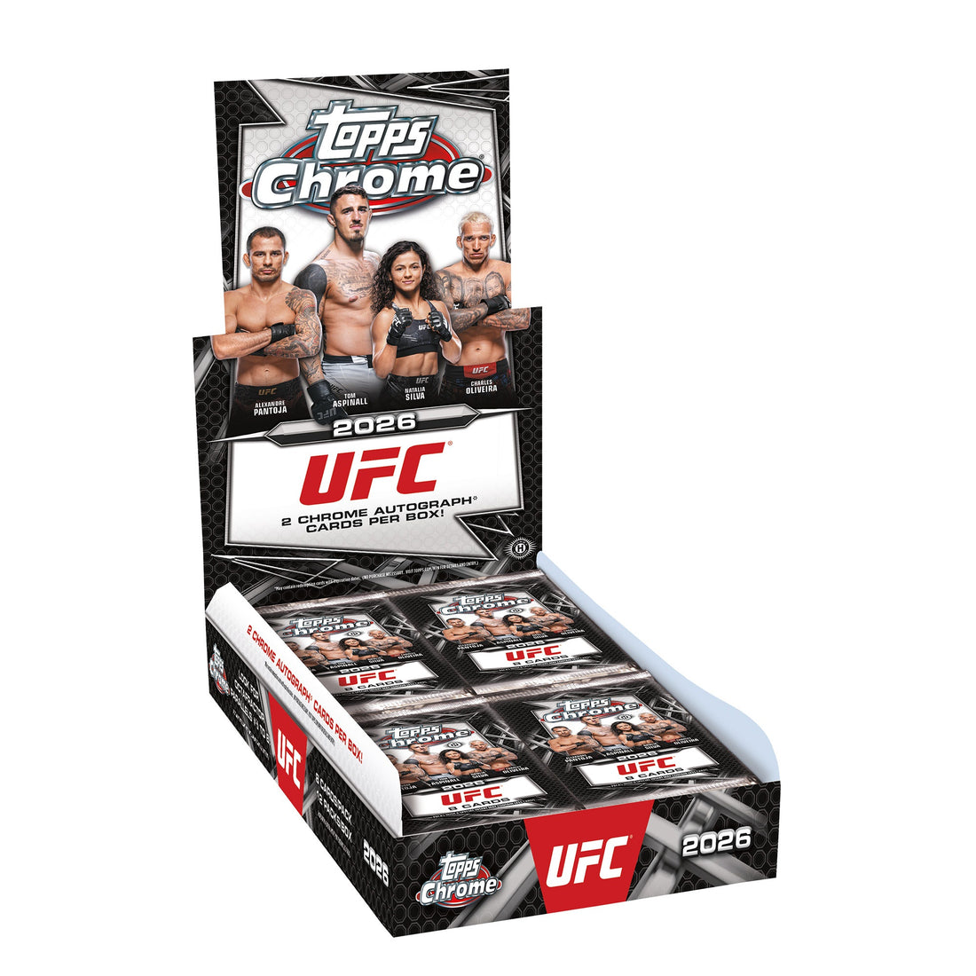 2026 Topps UFC Chrome Hobby Box – Monmouth Sports Cards