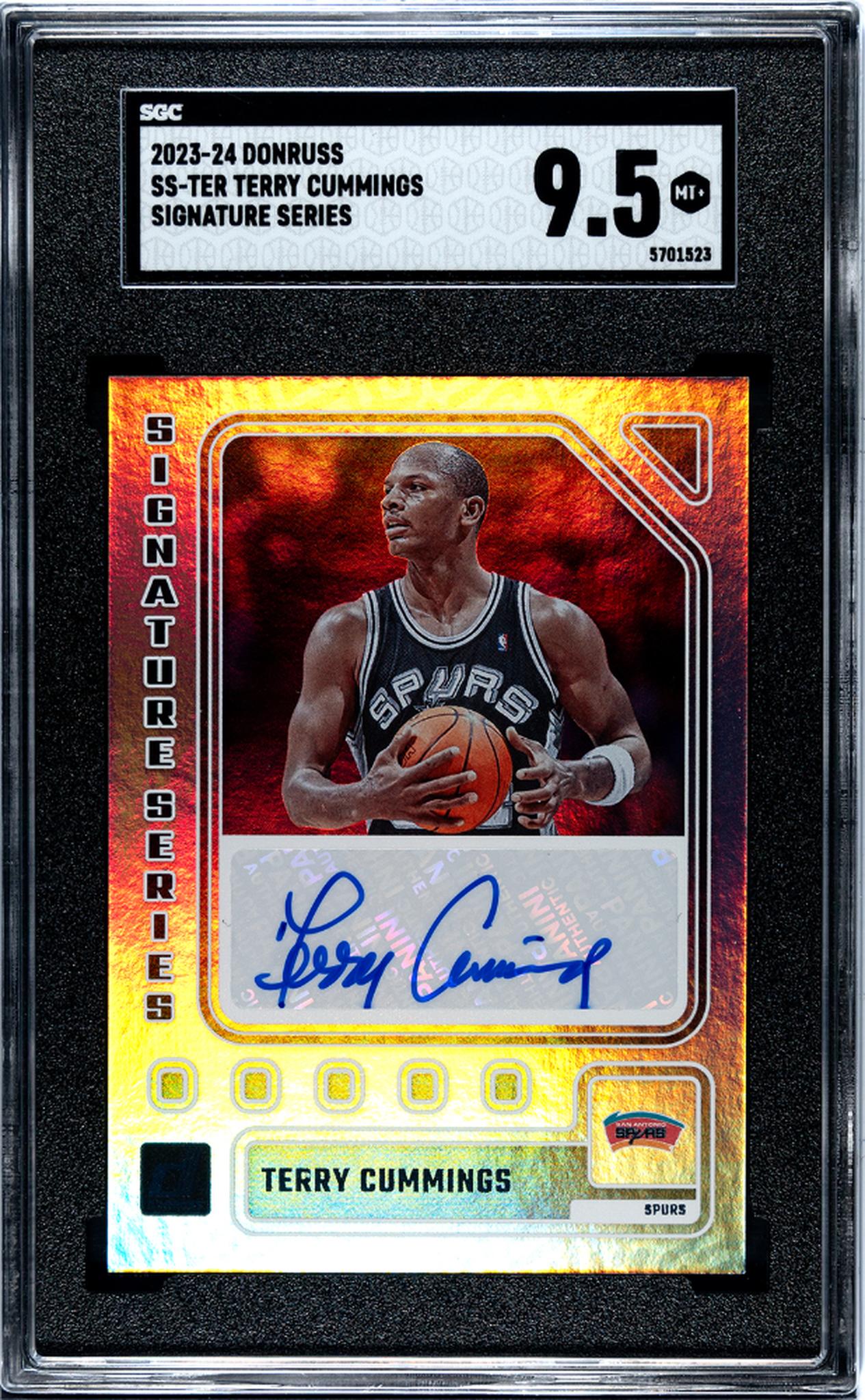 2023 Donruss Signature Terry Cummings #SS-TER Auto SGC 9.5 – Monmouth ...
